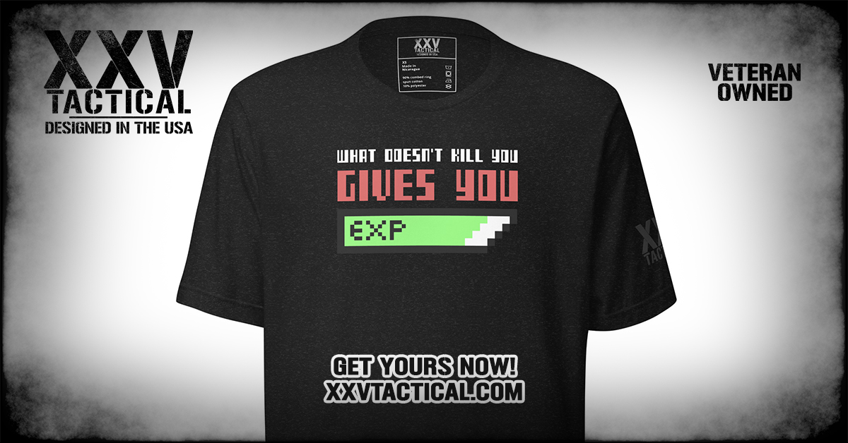 Men's 'What Doesn't Kill You Gives You EXP' Pixel Art T-Shirt | Men's ...